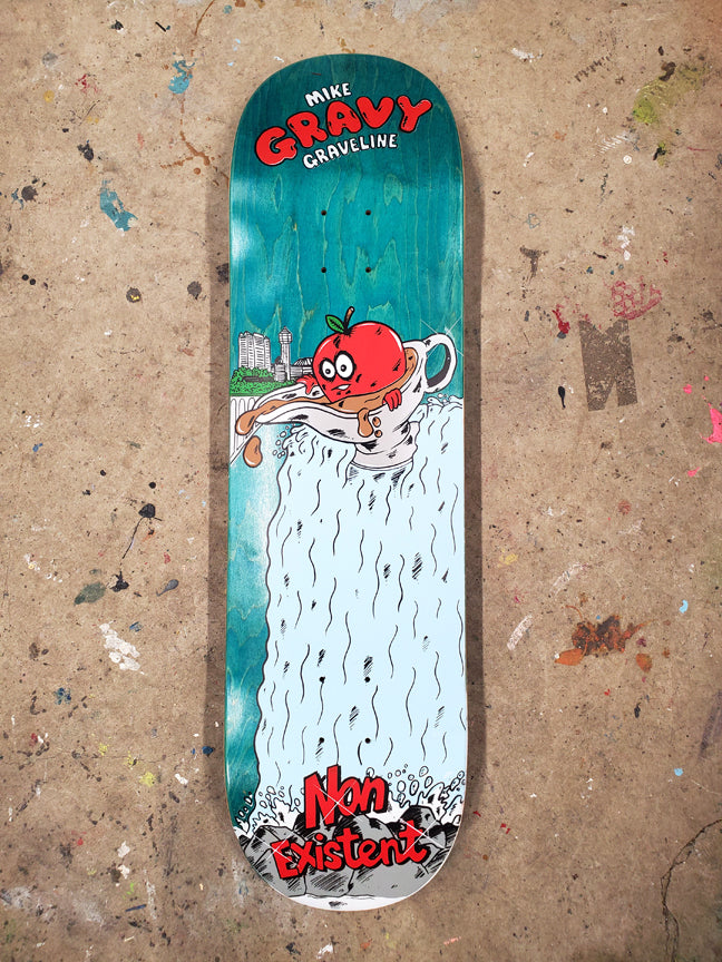 NONEXISTENT DECK MIKE GRAVELINE GRAVY FALLS (8.75") – The Drive Skateboard Shop