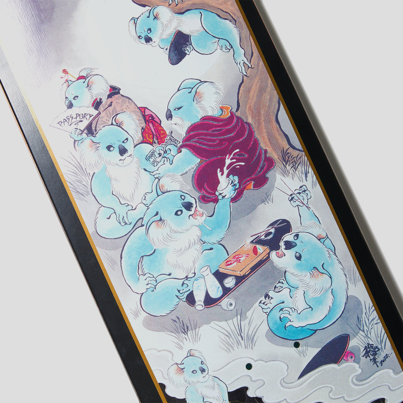 EVISEN X PASSPORT DECK KOALA KAI (8.8") – The Drive Skateboard Shop