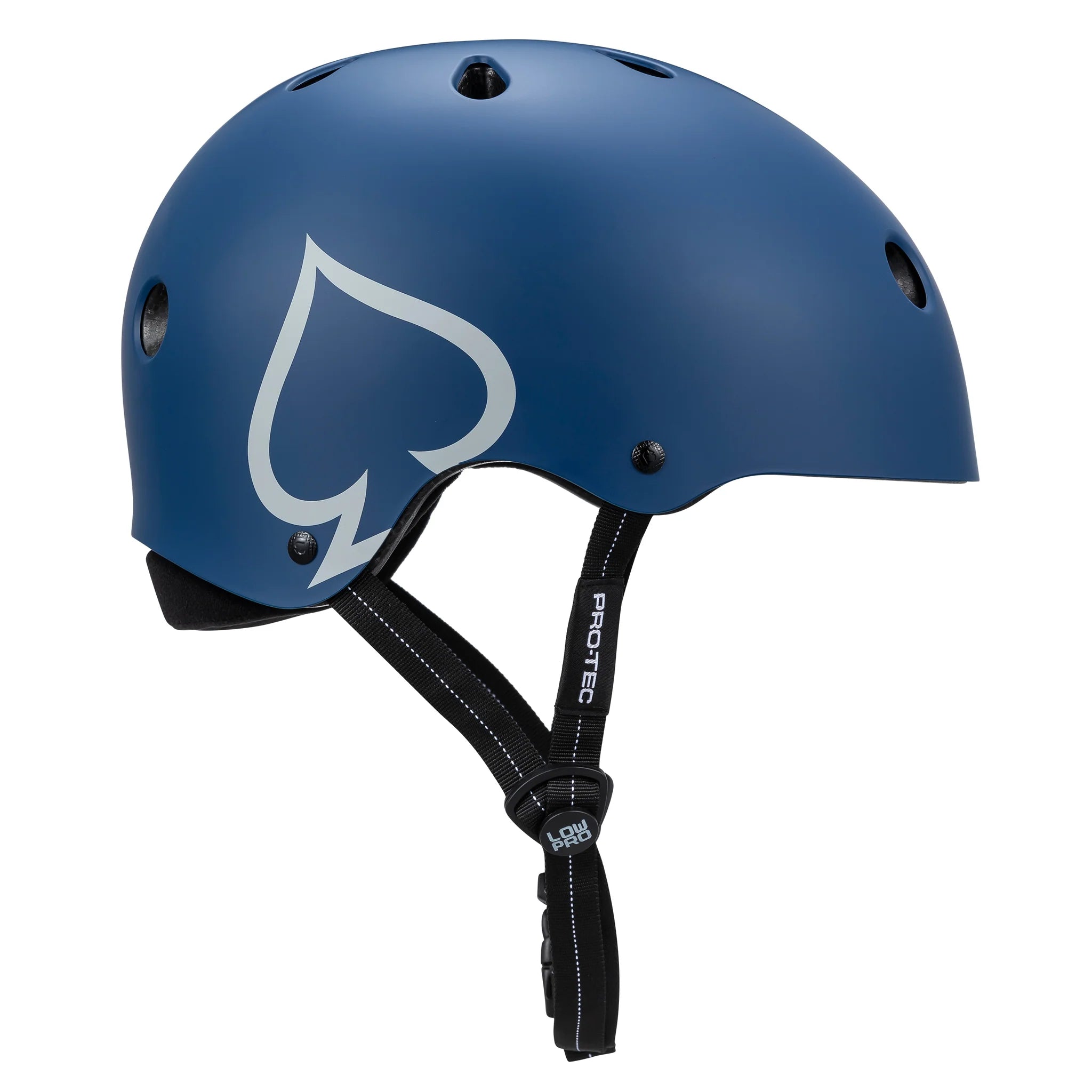 PRO-TEC LOW PRO HELMET MATTE BLUE – The Drive Skateboard Shop