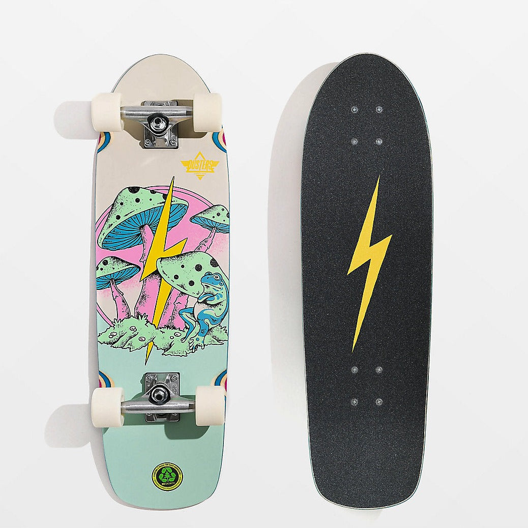DUSTERS CRUISER BOARD - FUNGI CRUISER – The Drive Skateboard Shop