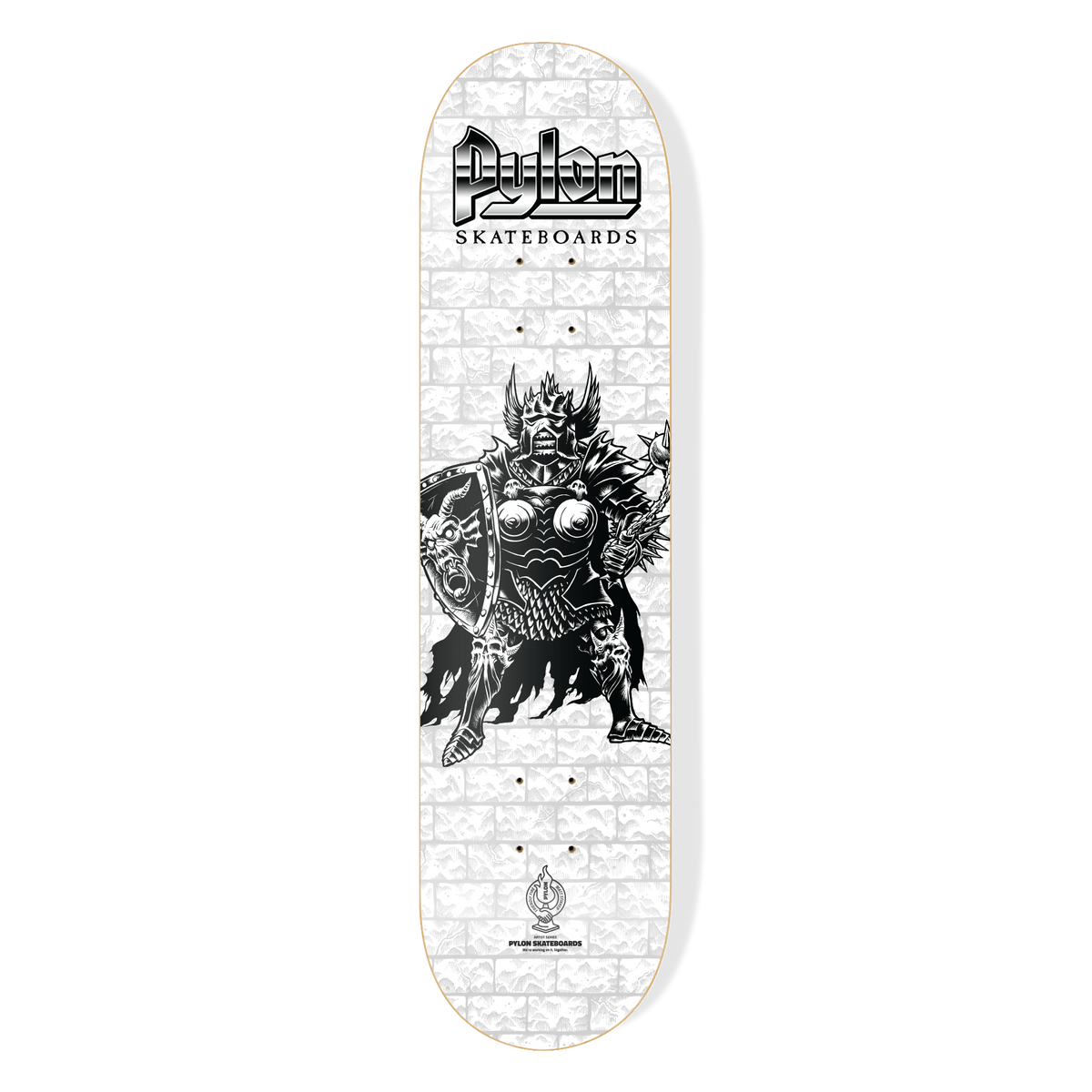 PYLON DECK STIKKER KNIGHT KNOCKERZ (8.5") | The Drive Skateboard Shop