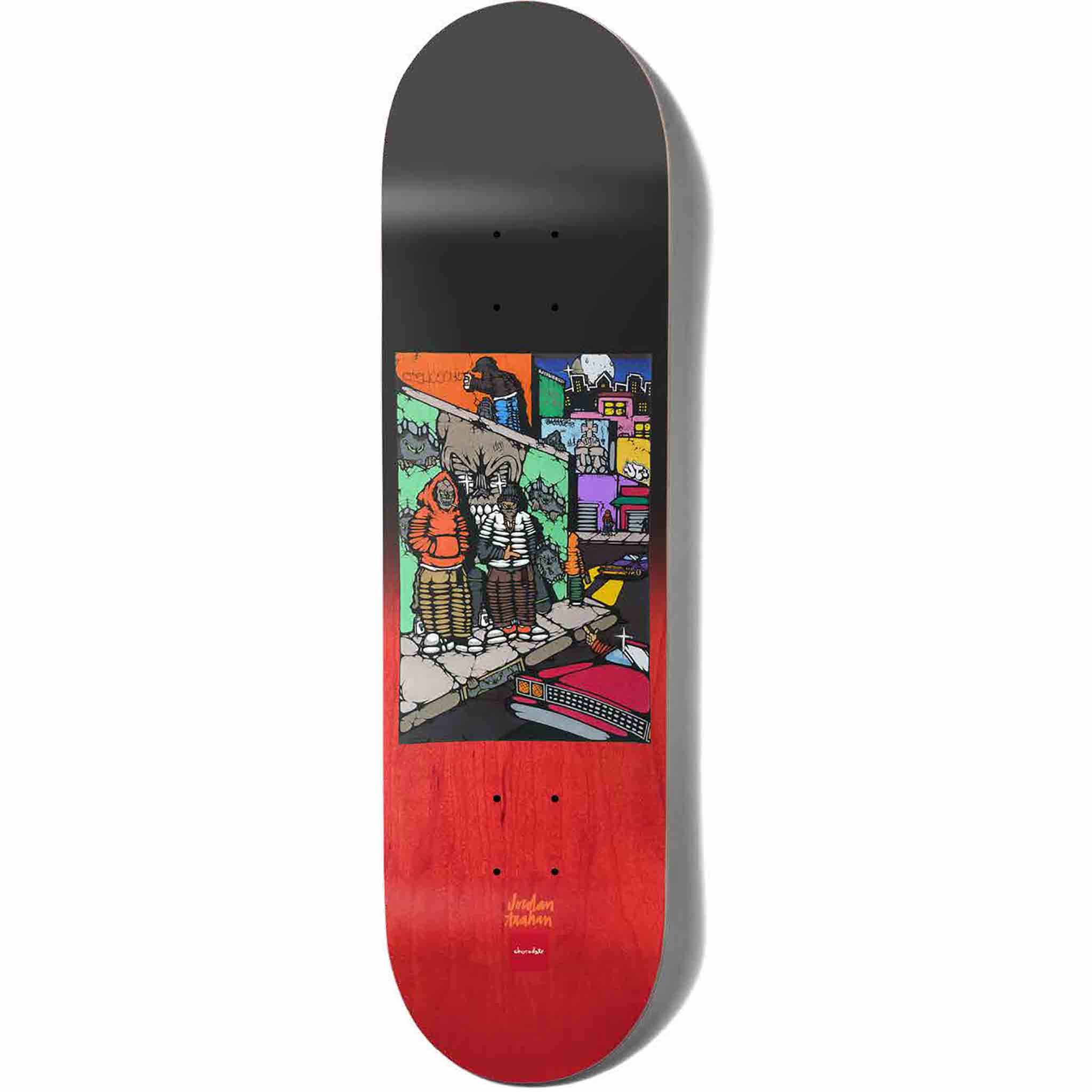 CHOCOLATE DECK - FIENDIN' TRAHAN (8.25") – The Drive Skateboard Shop