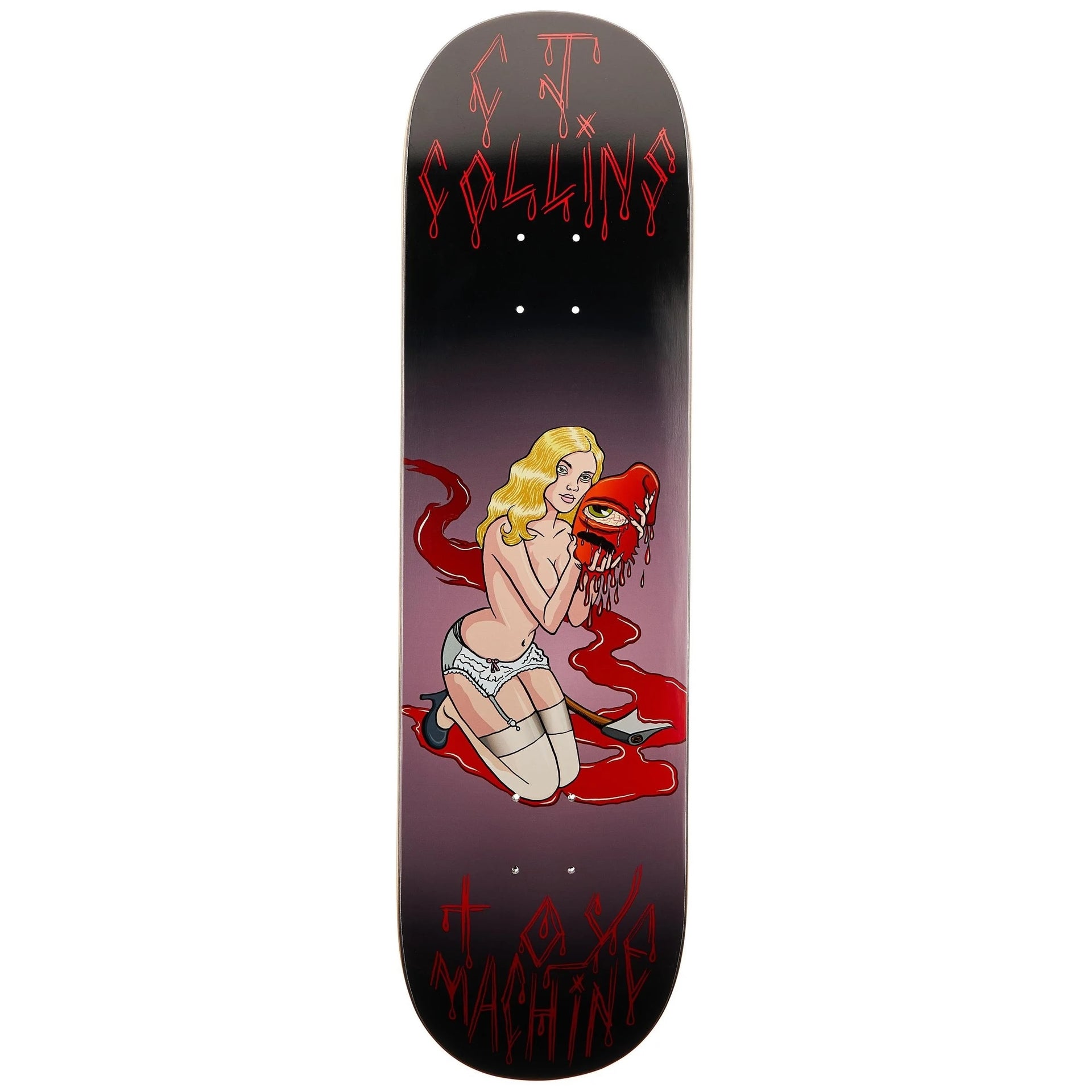 TOY MACHINE DECK COLLINS SEDUCTRESS (8.5") – The Drive Skateboard Shop