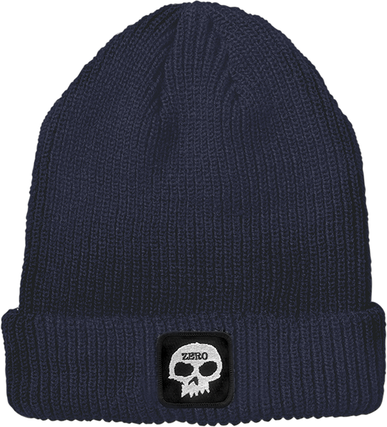 ZERO BEANIE SINGLE SKULL DARK NAVY – The Drive Skateboard Shop