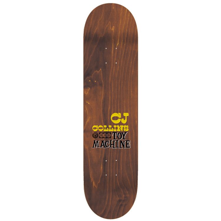TOY MACHINE DECK CJ COLLINS MIND CONTROL (7.75") – The Drive Skateboard ...