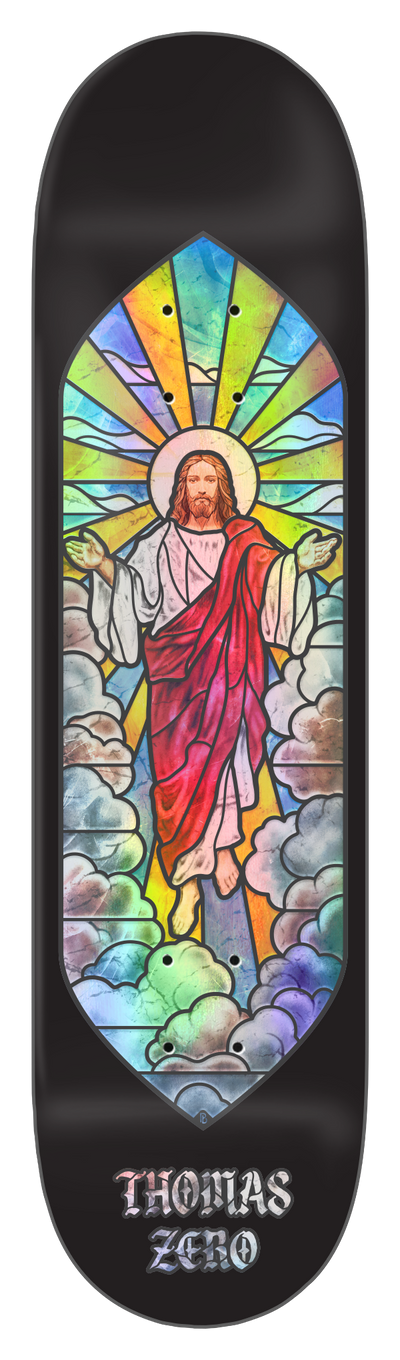 ZERO DECK STAINED GLASS THOMAS (8.25") – The Drive Skateboard Shop