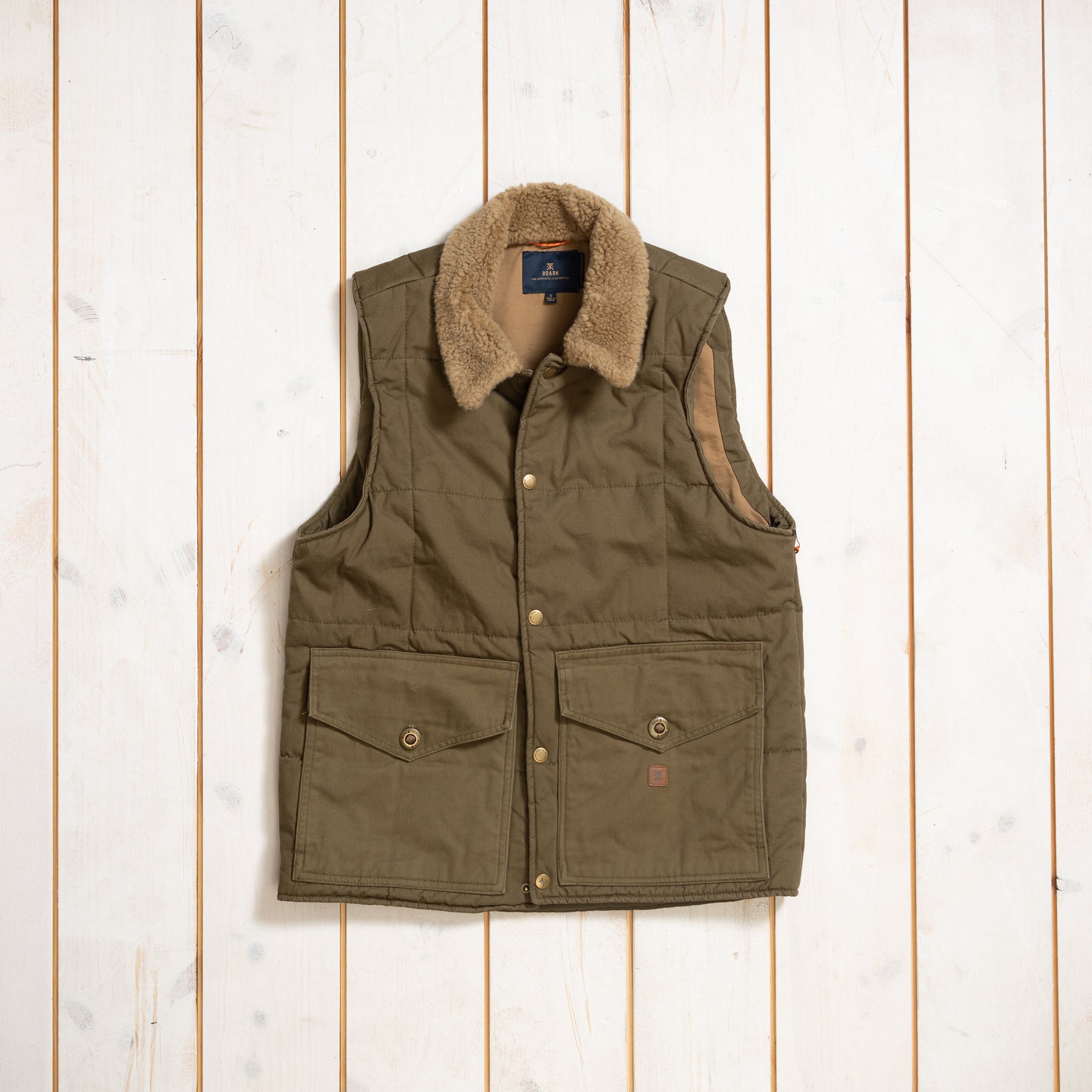 ROARK LIVINGSTON VEST DARK BROWN – The Drive Skateboard Shop