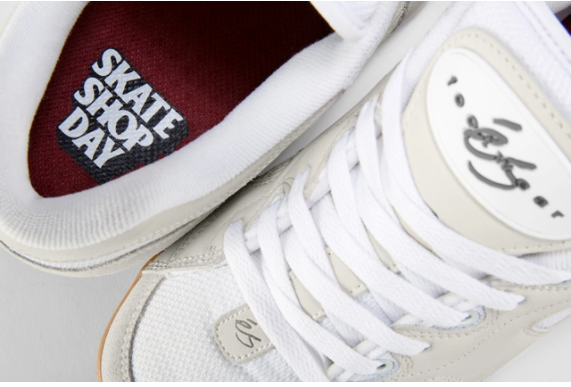 ES ONE NINE 7 - WHITE/GUM – The Drive Skateboard Shop