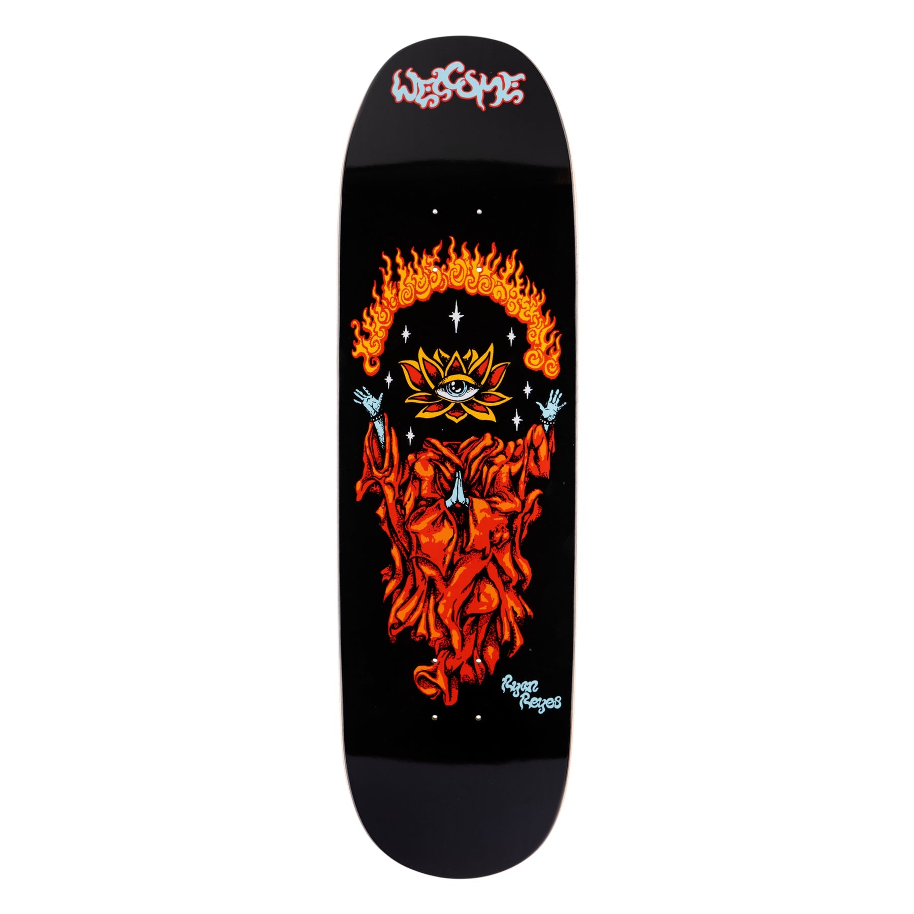 WELCOME DECK - REBIRTH REYES BACULUS (9") – The Drive Skateboard Shop