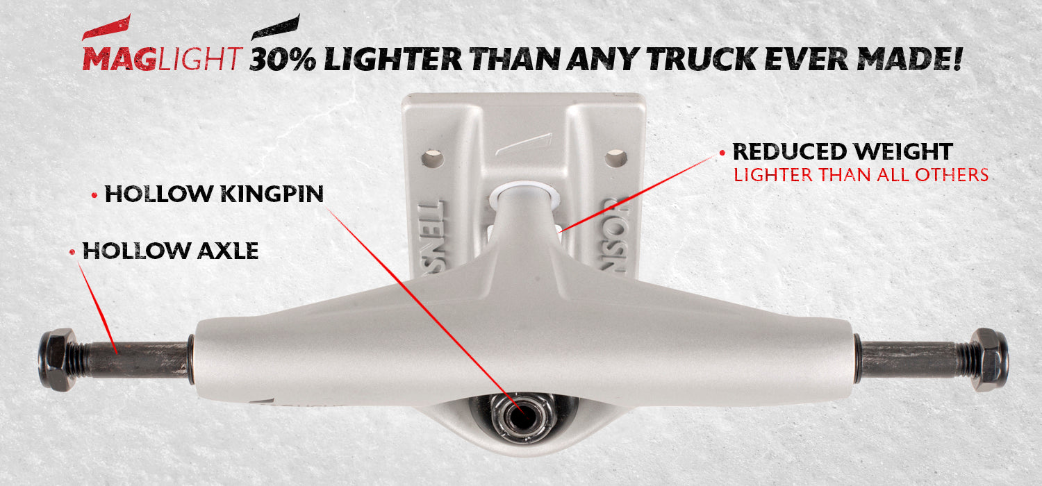 TENSOR TRUCKS MAG LIGHT SILVER – The Drive Skateshop