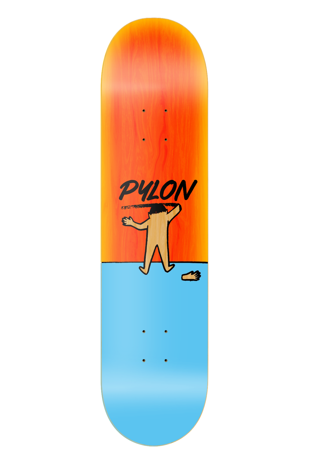 PYLON DECK HELPING HAND (8.5") – The Drive Skateboard Shop