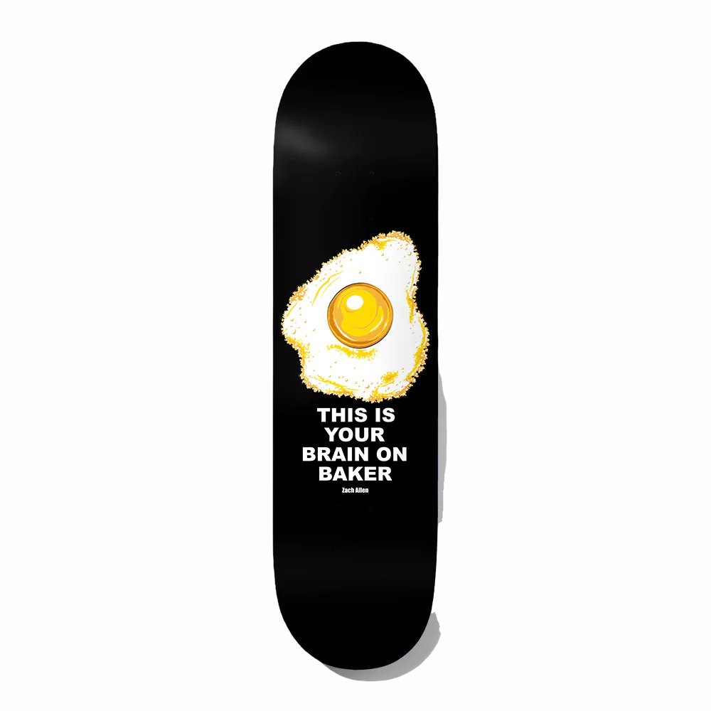 BAKER DECK ZACK ALLEN ANY QUESTIONS (8.25") – The Drive Skateboard Shop