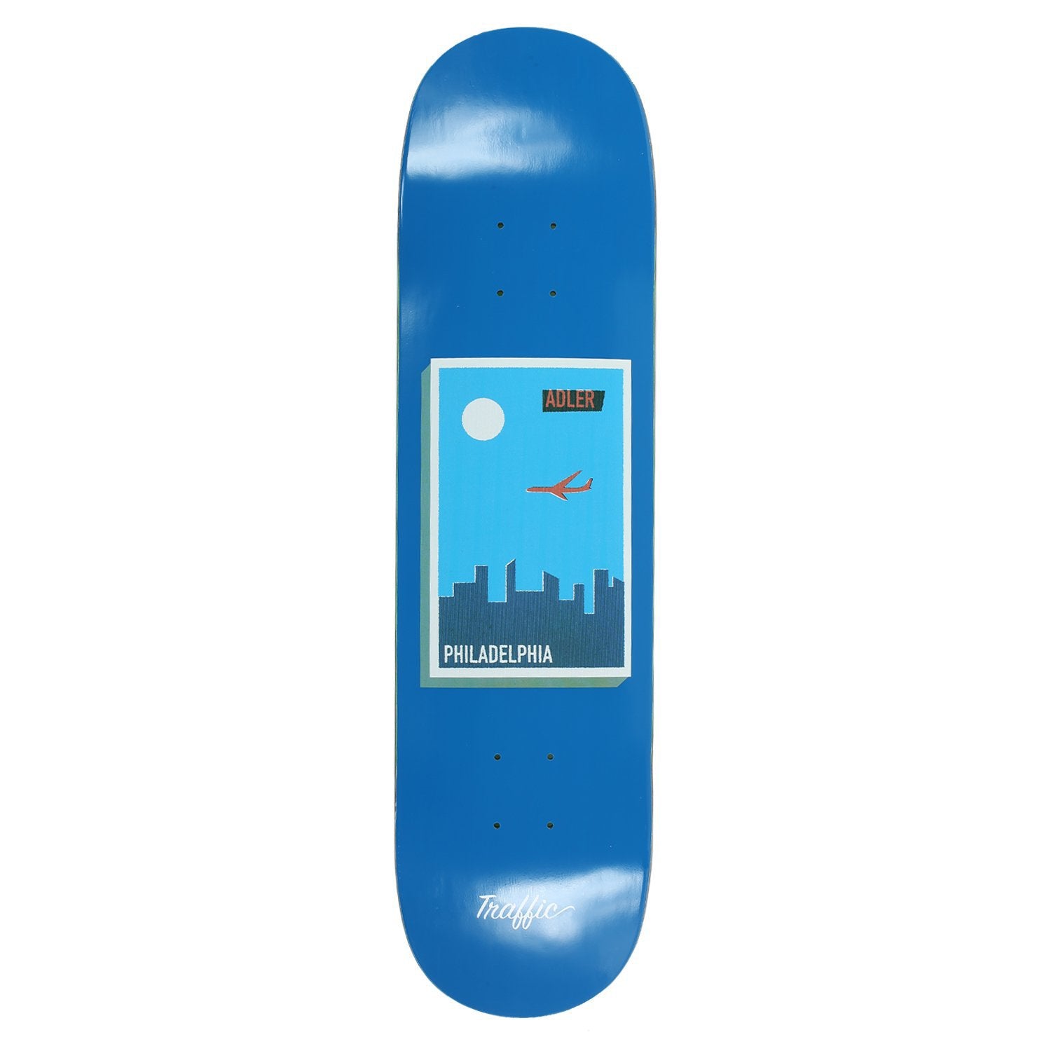 TRAFFIC - ADLER POSTCARD DECK (8") – The Drive Skateboard Shop