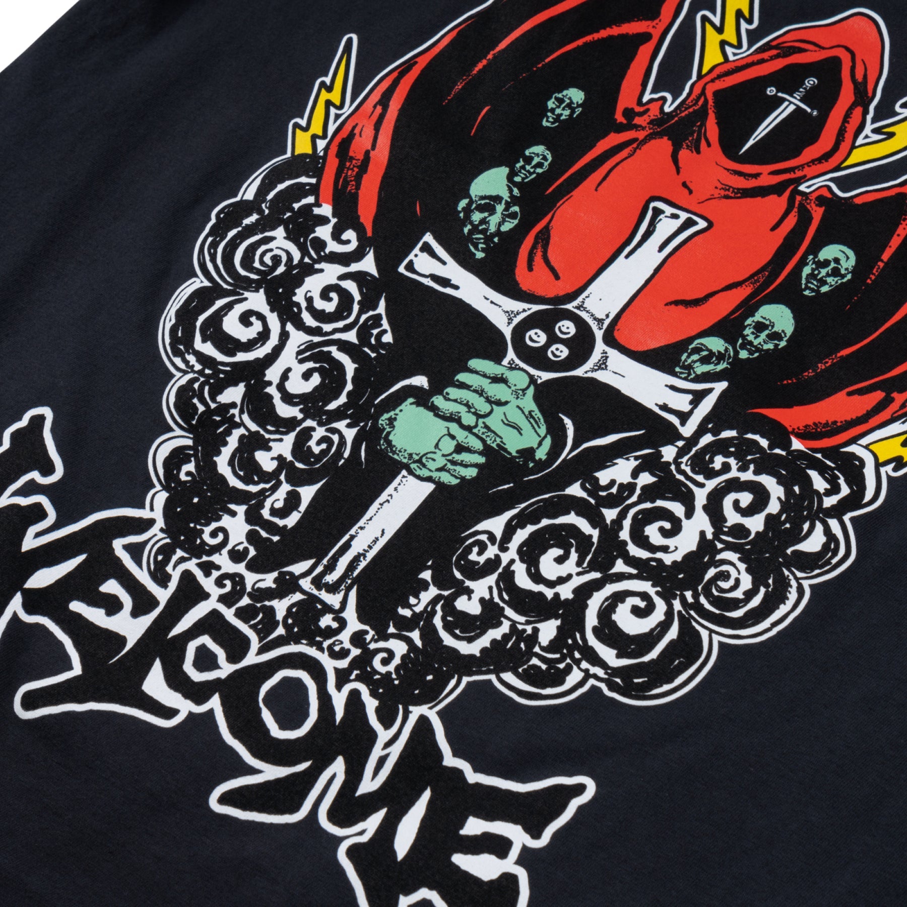 WELCOME KNIGHT TEE BLACK – The Drive Skateboard Shop