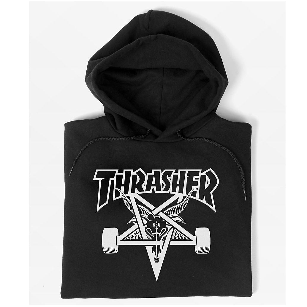 THRASHER SKATEGOAT HOOD BLACK | The Drive Skateboard Shop