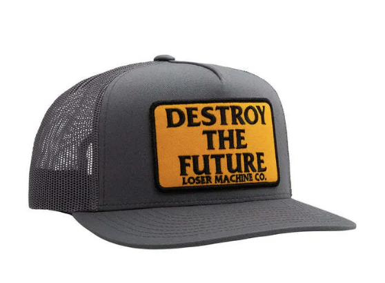 LOSER MACHINE DESTROY TRUCKER CHARCOAL – The Drive Skateboard Shop