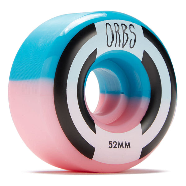ORBS WHEELS - APPARITIONS 99A (52MM) SPLITS PINK/BLUE | The Drive Skateshop
