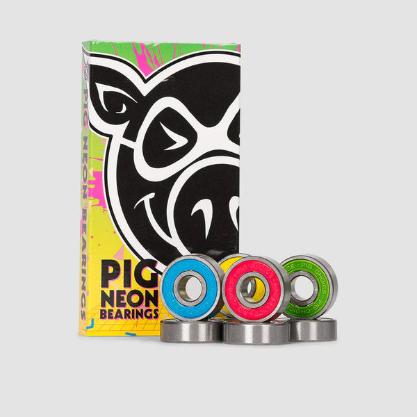 PIG "NEON" BEARINGS | The Drive Skateshop