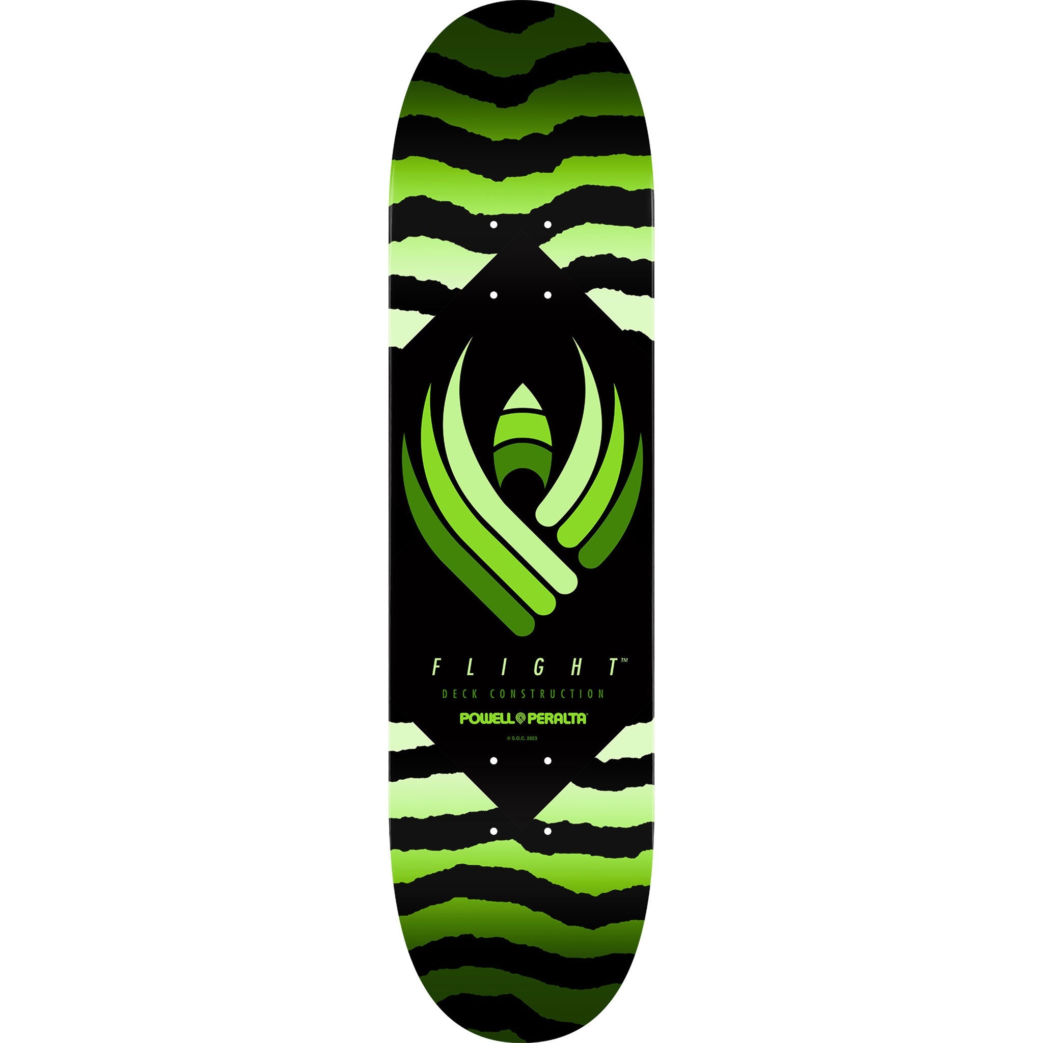 POWELL PERALTA FLIGHT DECK SAFARI GREEN - SHAPE 242 (8") – The Drive ...