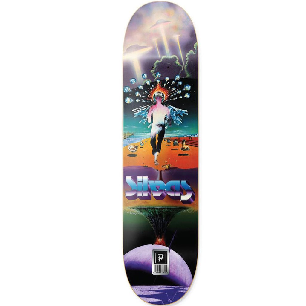 PRIMITIVE DECK - SILVAS TIME AND SPACE (8.25") – The Drive Skateboard Shop
