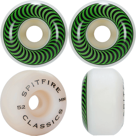 SPITFIRE WHEELS CLASSIC FORMULA 99A (52MM) – The Drive Skateboard Shop